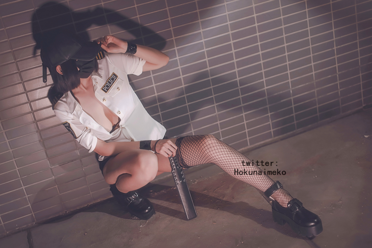 北乃芽子-Hokunaimeko NO.046 北乃芽子-黑暗的门卫 [48P+1V／200MB]_第1集 - cosplay 套图 椰子牛